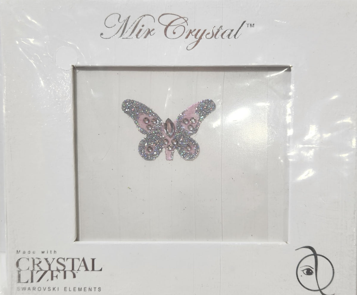 SWAROVSKI CRYSTALS - KISSES CRYSTAL PINK BUTTERFLY – My Salon Time